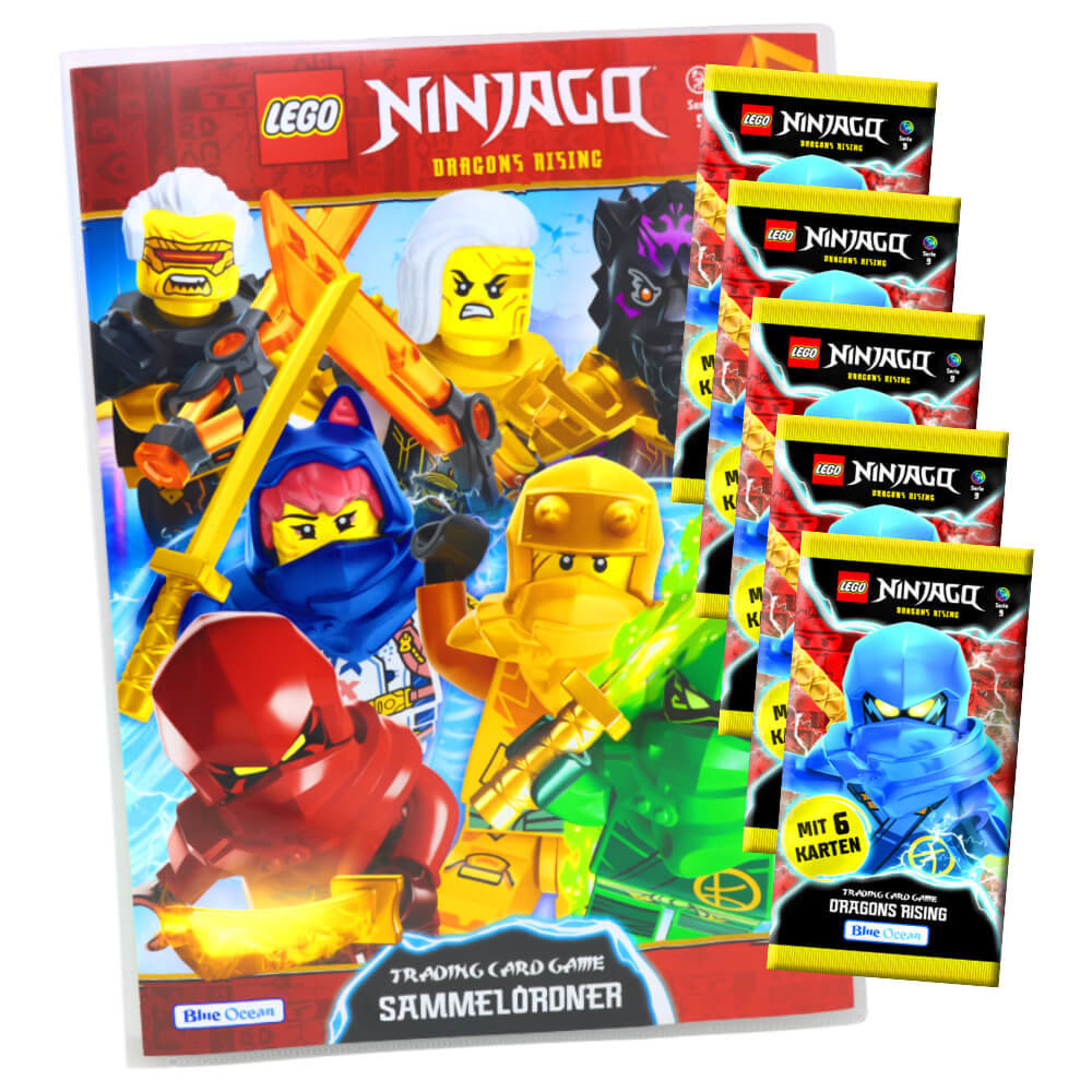 Lego Ninjago Karten Trading Cards Serie 9 - DRAGONS RISING (2024) - 1 ...