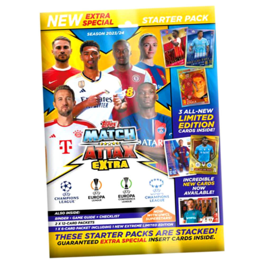 Topps Match Attax Karten Champions League Extra 2023-2024 - 1 Starter ...