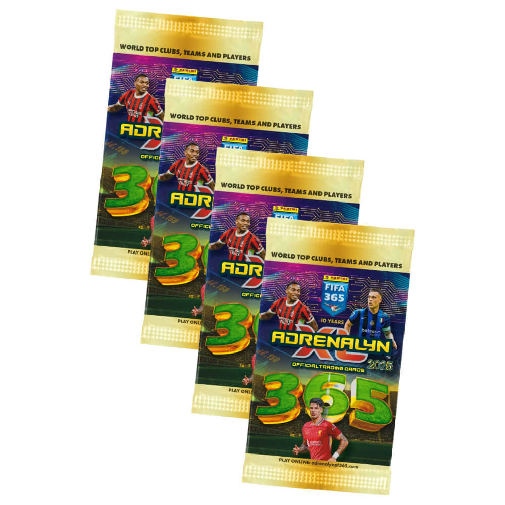 Panini Fifa 365 Karten 2025 - Trading Cards Sammelkarten - 4 Booster, 9 ...
