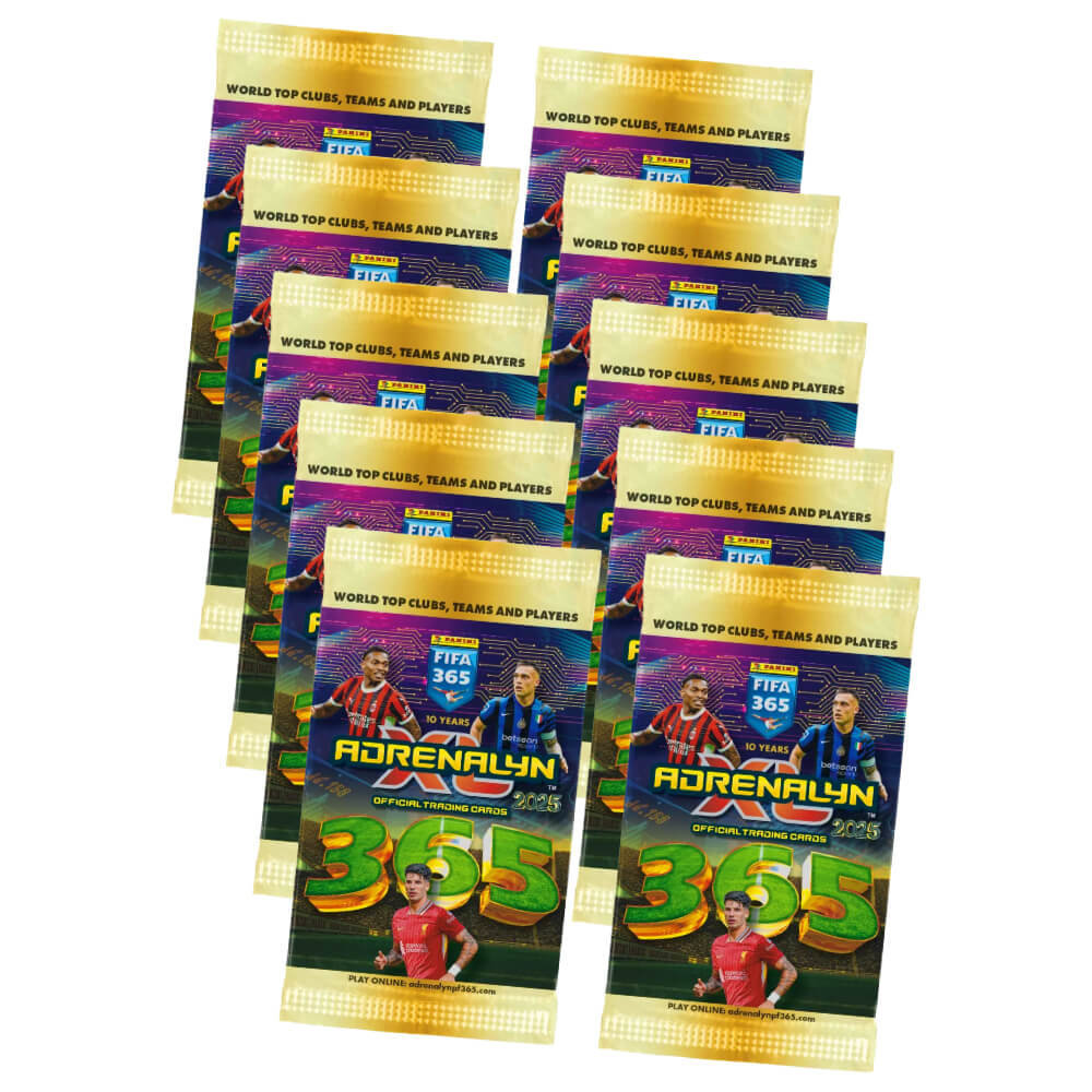 Panini Fifa 365 Karten 2025 - Trading Cards Sammelkarten - 10 Booster ...