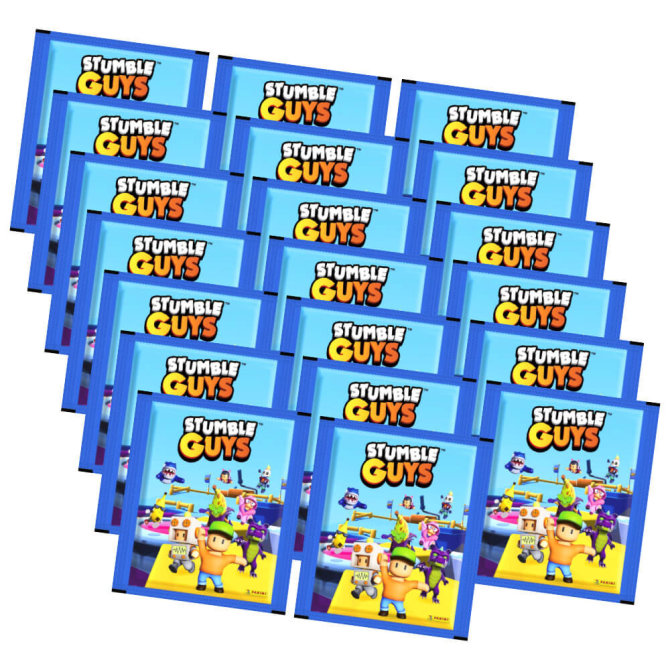 Stumble Guys Sticker (2025) - Lasst uns spielen! Sammelsticker - 20 T ...