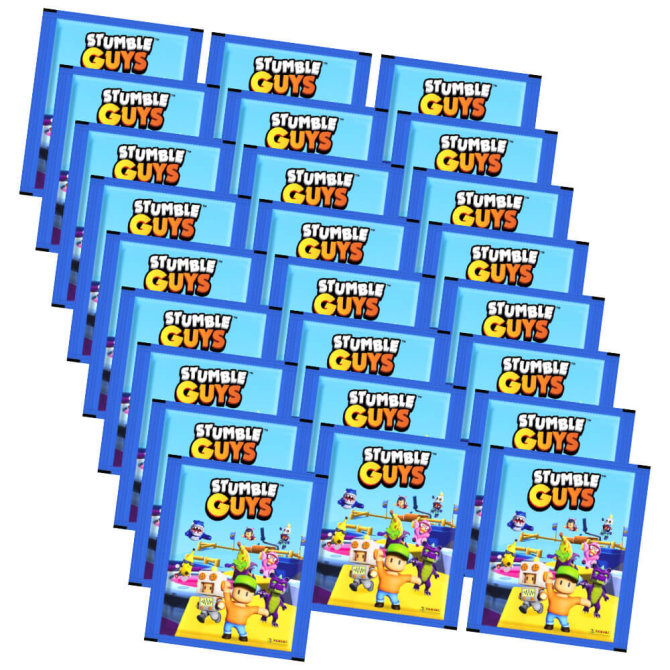 Stumble Guys Sticker (2025) - Lasst uns spielen! Sammelsticker - 25 T ...