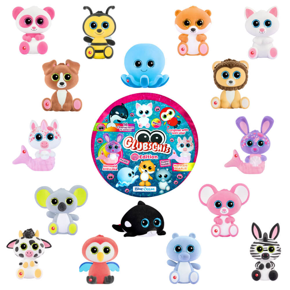 Blue Ocean Glubschis Sammelfiguren Muschel Serie 4 - Glubschi Figur ...