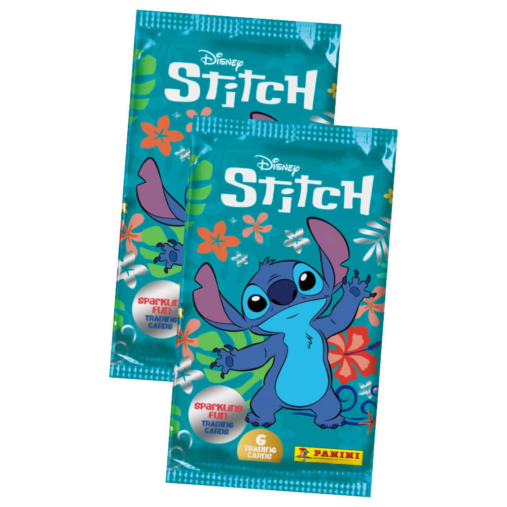 Stitch Karten - (2025) Stitch Trading Cards Sammelkarten - 2 Booster, 5 ...