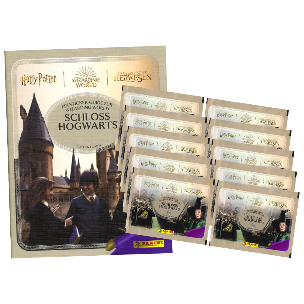 Panini Harry Potter Sticker Guide 3 - Schloss Hogwarts Sammelsticker ...