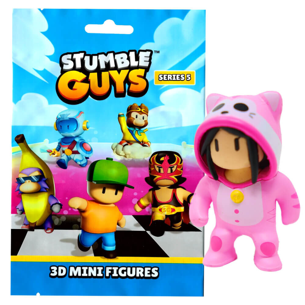 Stumble Guys 3D Sammelfiguren Serie 5 - Chrome - Figur 8. Meowmer, 8,99