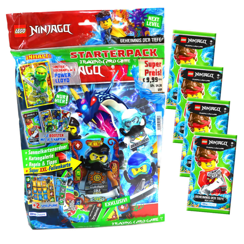 Lego Ninjago Karten Trading Cards Serie 7 - Geheimnis der Tiefe Next ...