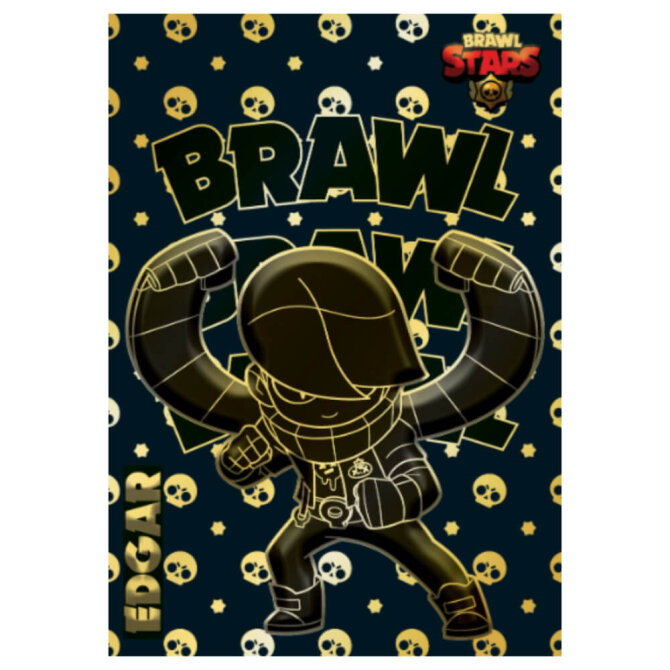 Brawl Stars Karten - Trading Cards Limited Edition - LE Karte EDGAR, 4,99