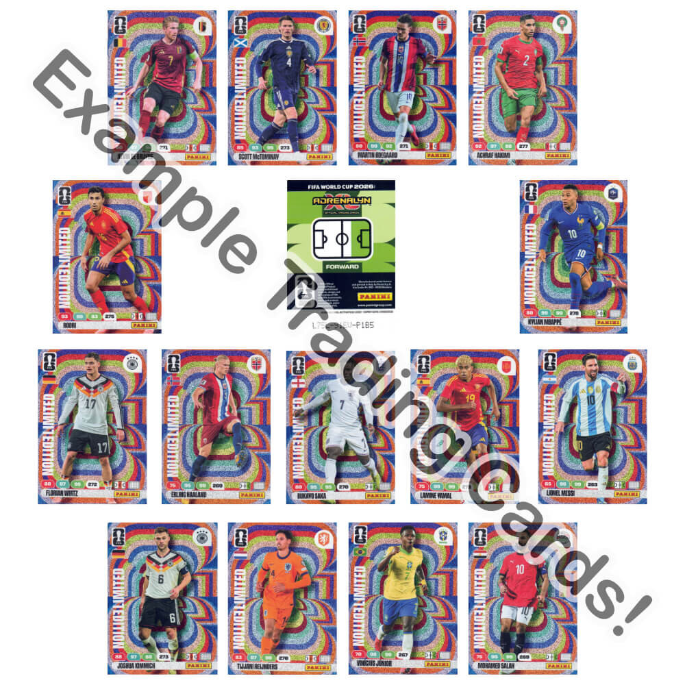 Fifa World Cup 2026 Adrenalyn XL - WM Trading Cards Sammelkarten - 20 ...