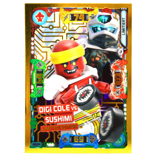 Lego Ninjago Karten Trading Cards Serie 5 - Sammelkarten - Gold Karte ...