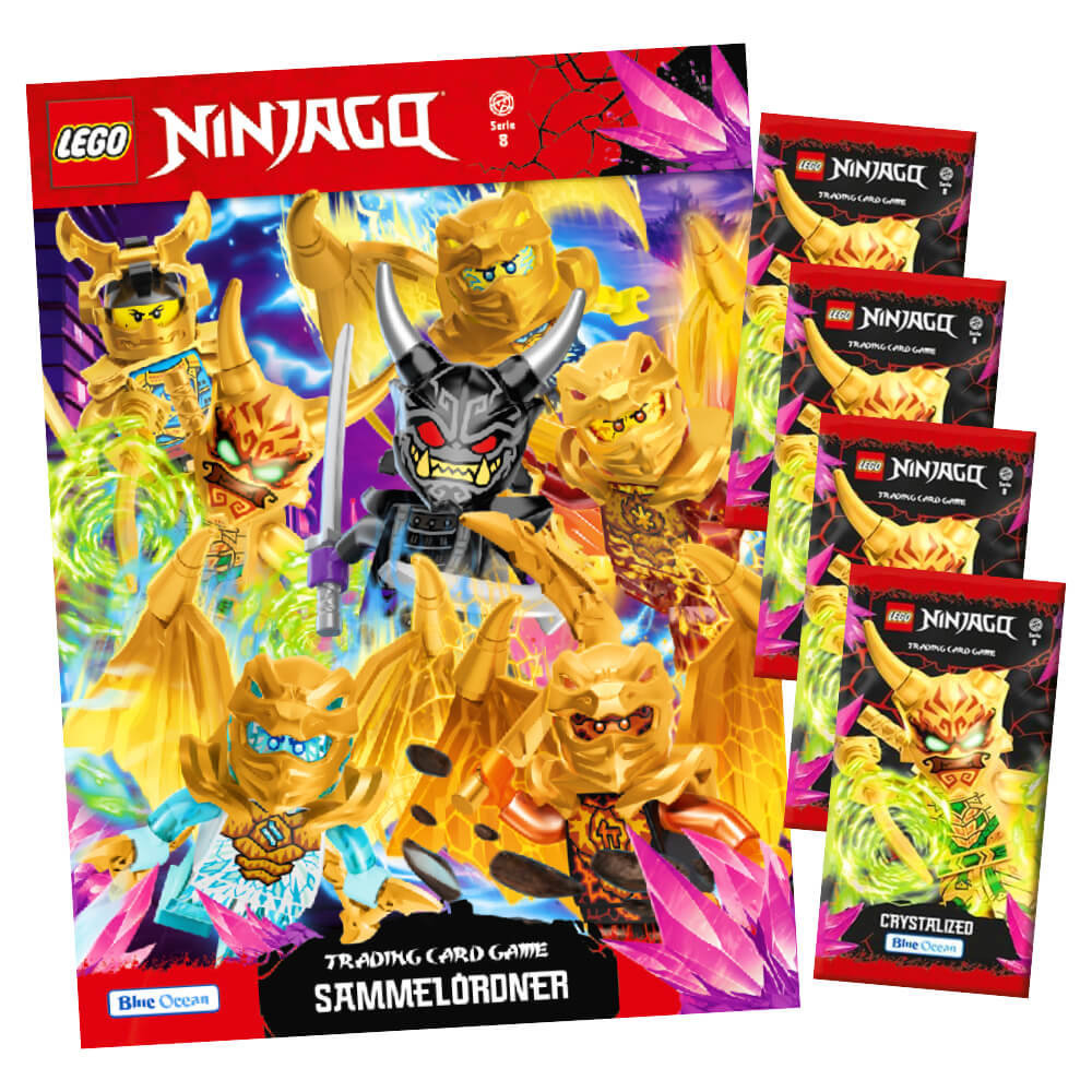 Lego Ninjago Karten Trading Cards Serie 8 - CRYSTALIZED (2023) - 1 Sa ...