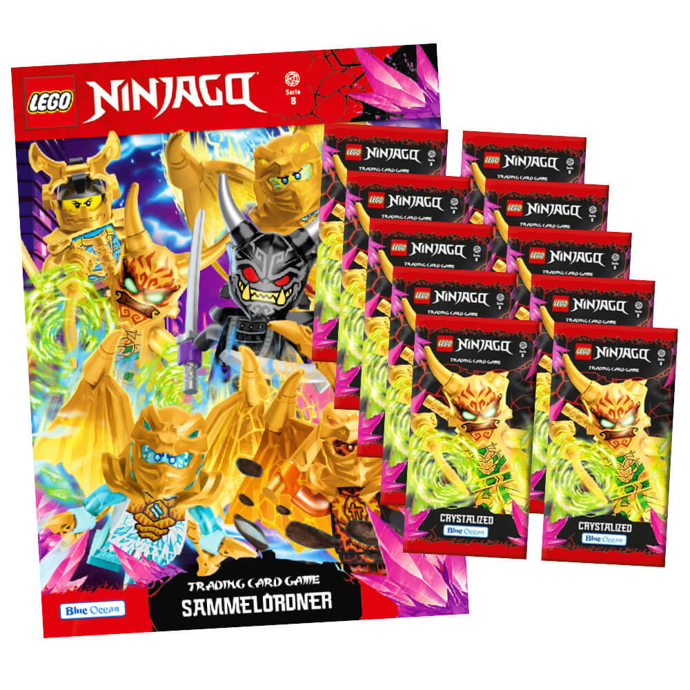 Lego Ninjago Karten Trading Cards Serie 8 - CRYSTALIZED (2023) - 1 Sa ...