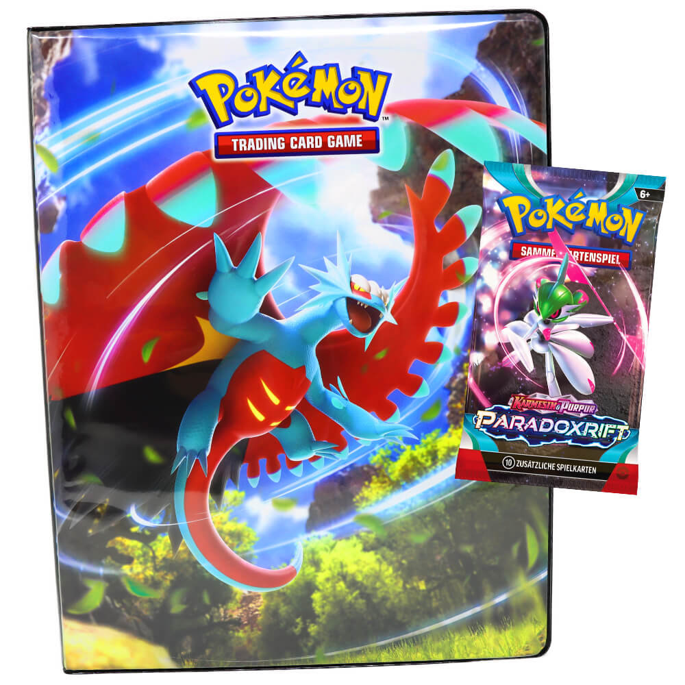 Pokemon Karten Karmesin & Purpur - Paradox Rift - 1 Mappe + 1 Booster ...