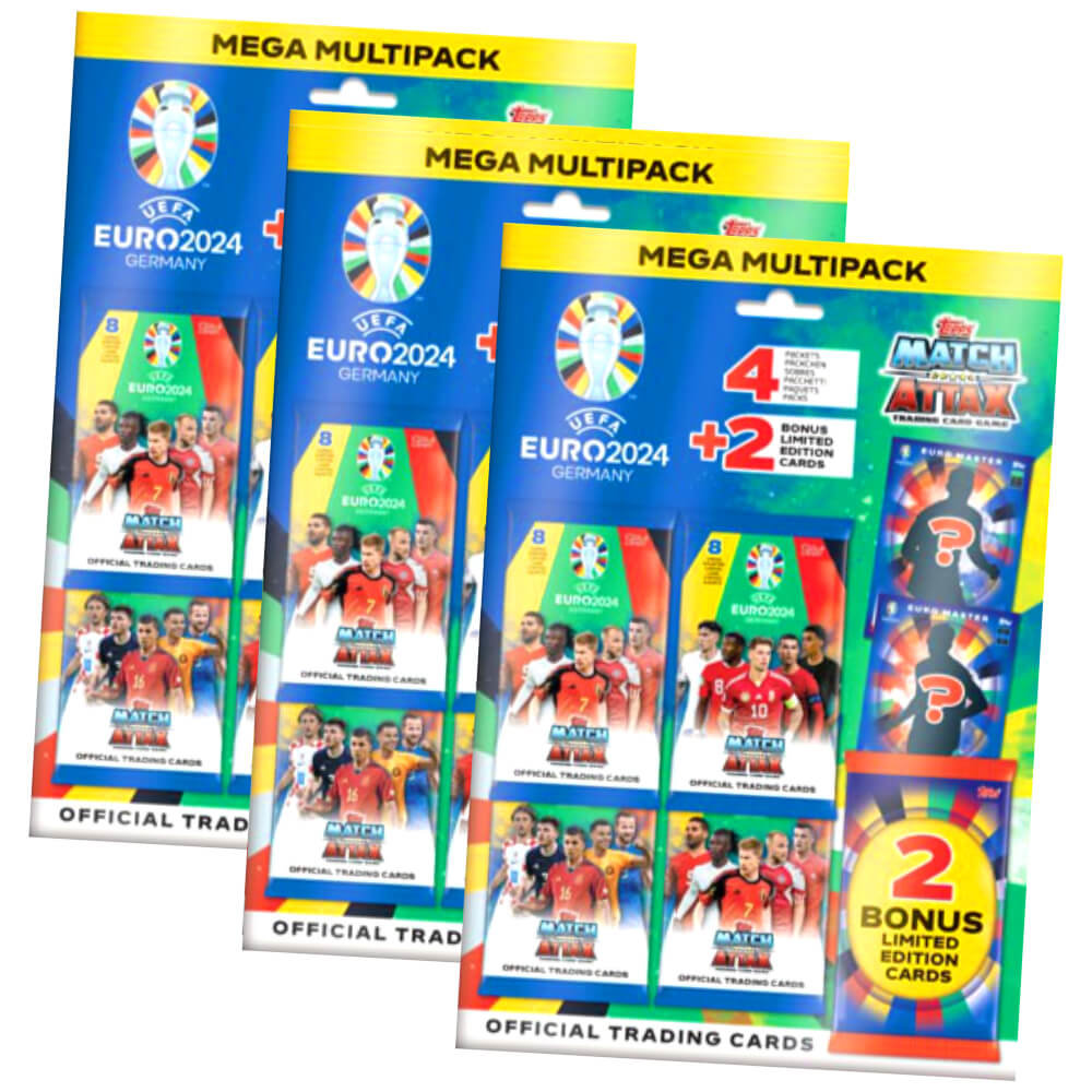 Topps UEFA EURO 2024 Germany Match Attax Karten - EM Sammelkarten - 3 ...